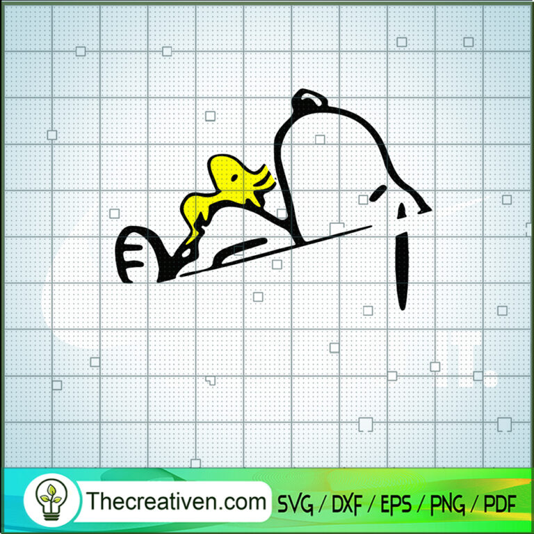 Nike With Snoopy Sleeping SVG, Nike Logo SVG, Snoopy SVG - Premium ...