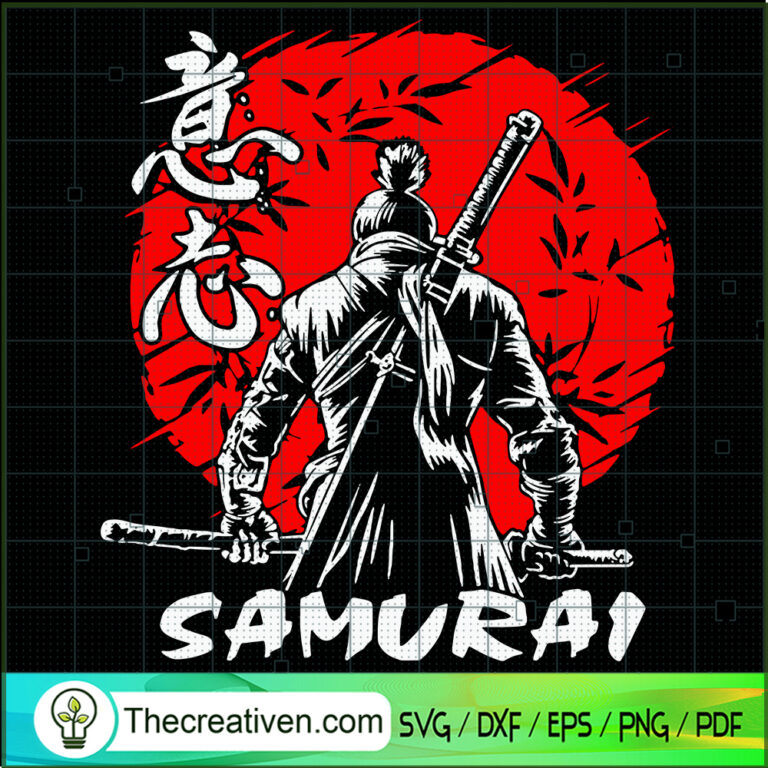 Samurai SVG, Japan Samurai SVG, Samurai Poster SVG - Premium & Original ...