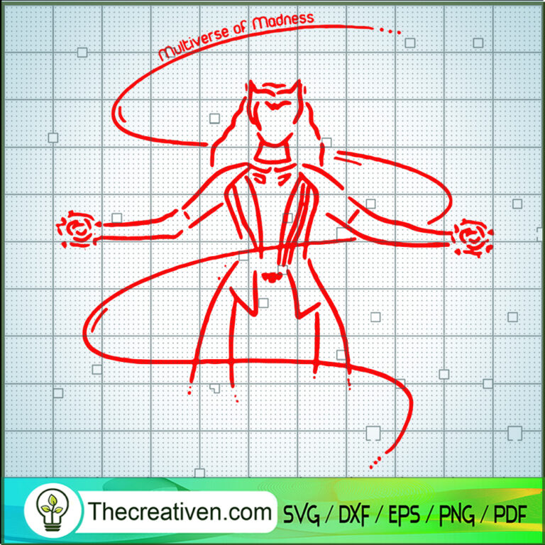 Wanda Multiverse Of Madness SVG, Doctor Strange In The Multiverse Of ...