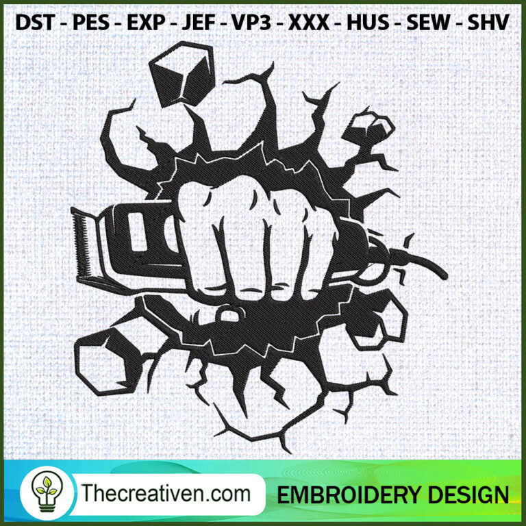 Hand Punch Through Wall Embroidery Designs, Trending Machine Embroidery ...