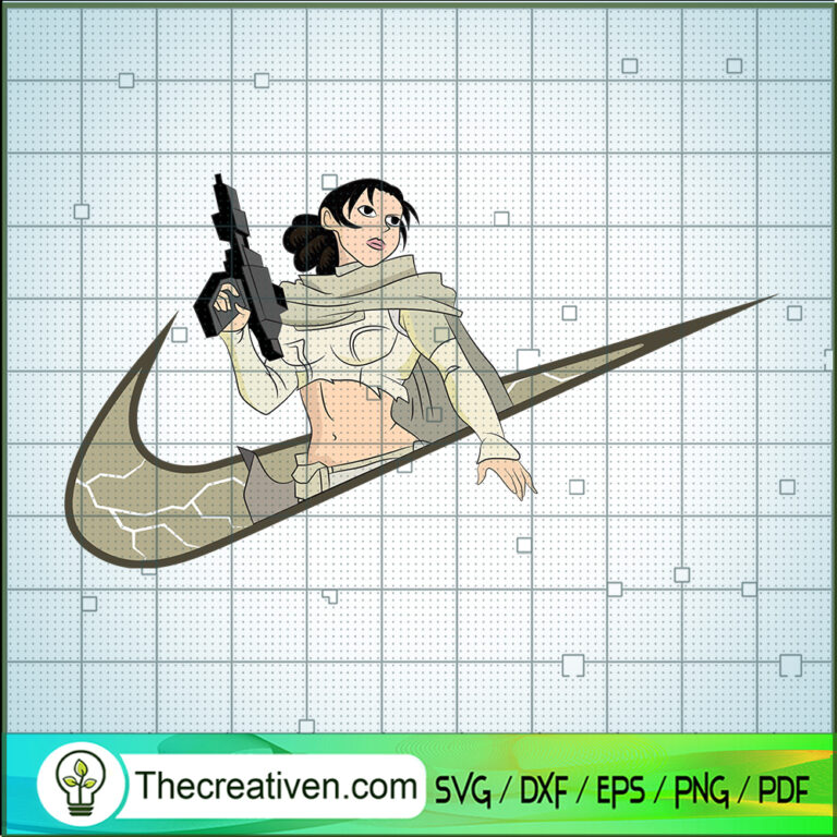 Nike X Padme Amidala SVG, Nike Logo SVG, Star Wars Characters SVG ...