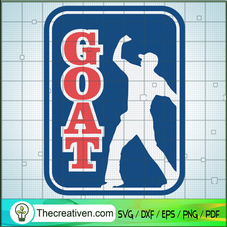 Goat Tiger First Pump SVG, PGA Tour Parody Logo Golf SVG, Golfer SVG ...