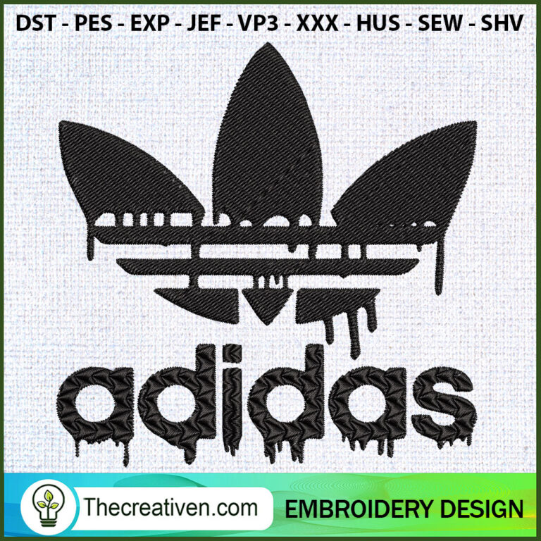 Adidas Logo Embroidery Designs, Adidas Logo Machine Embroidery Design ...