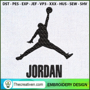 Jordan Logo Embroidery Designs, Nike Machine Embroidery Design, Machine ...