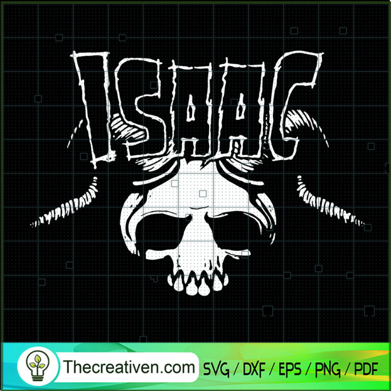Isaac SVG, Isaac SKull SVG, Cursed Skull SVG - Premium & Original SVG ...