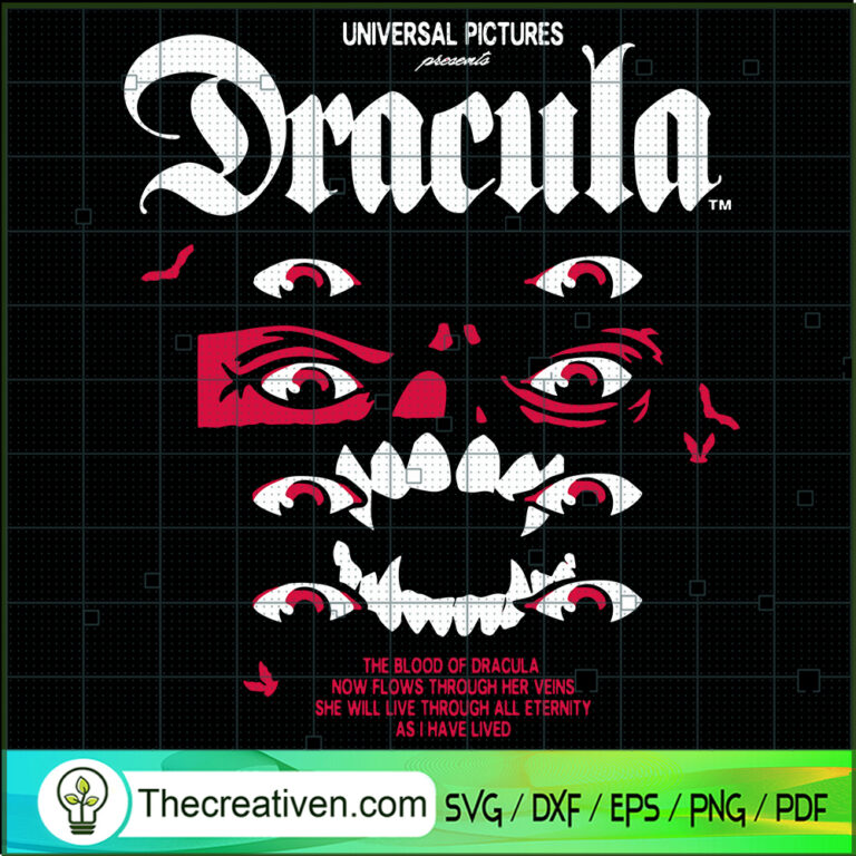 The Blood Of Dracula SVG, Dracula SVG, Universal Pictures SVG - Premium ...