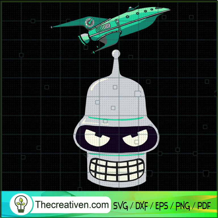Evil Bender SVG, Bender SVG, Bender Planet SVG - Premium & Original SVG ...