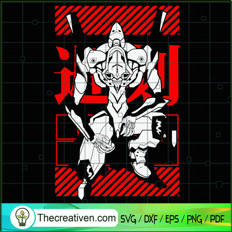 Evangelion 01 SVG, EVA-01 SVG, Evangelion SVG - Premium & Original SVG ...