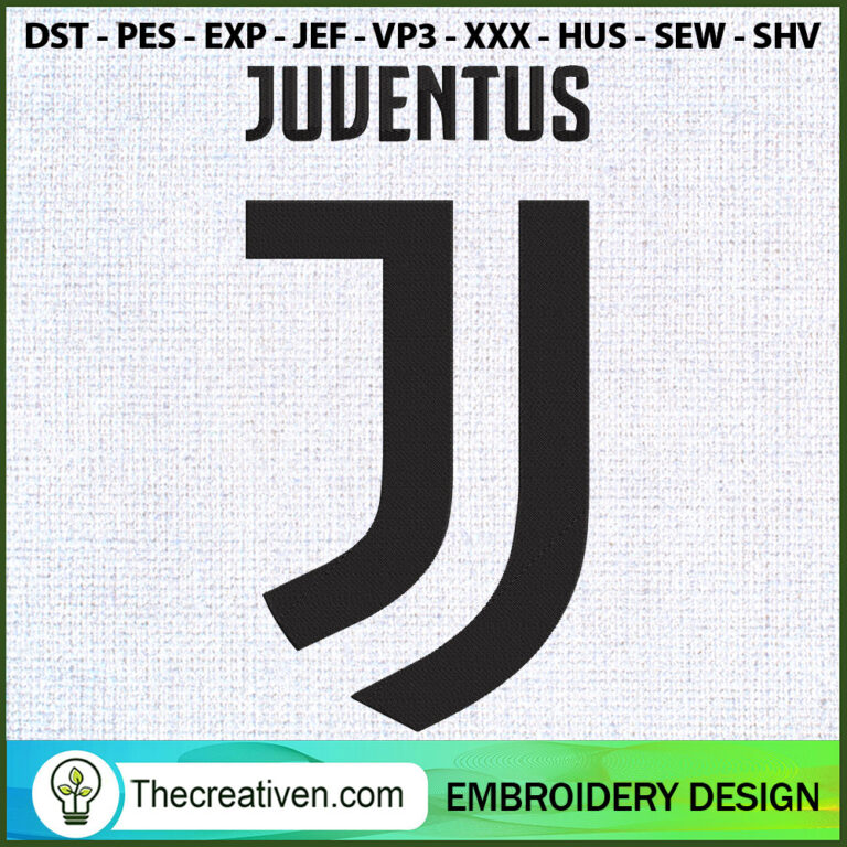 Juventus Embroidery Designs, UEFA Champions League Machine Embroidery ...