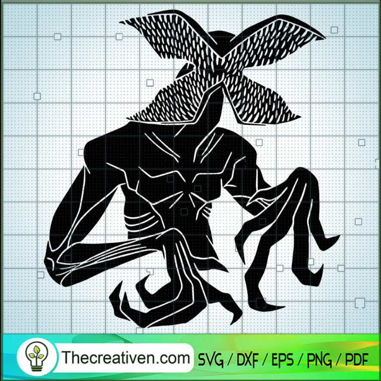 Scary The Demogorgon SVG, Stranger Things Monster SVG, Movie SVG ...