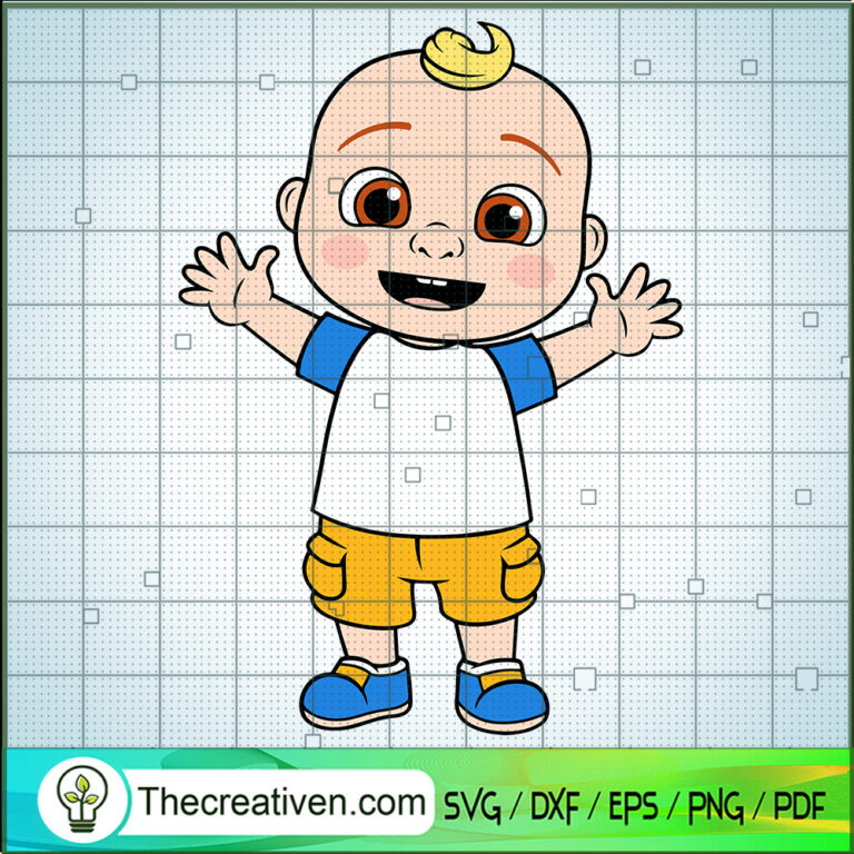 Cute Cocomelon SVG, CoComelon Kids SVG, Cartoon SVG - Premium ...