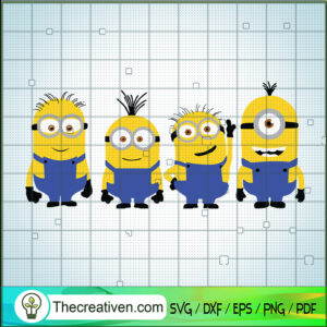 Minions Despicable Me SVG, Minions SVG, The Rise Of Gru SVG - Premium ...