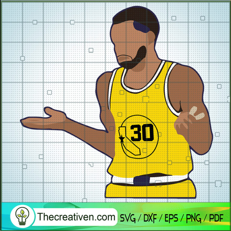 Steph Curry Shrug SVG, Stephen Curry SVG, Sport SVG - Premium ...