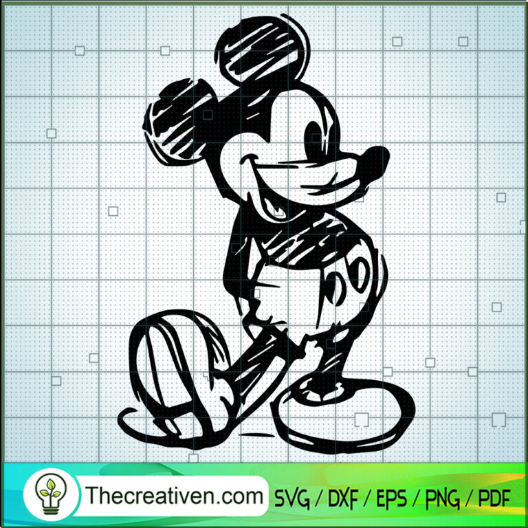Evil Mickey Art SVG, Disney Mickey Mouse SVG, Mickey SVG - Premium ...