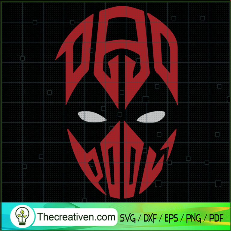 Deadpool Head SVG, Marvel Comics SVG, Dad Pool SVG - Premium & Original ...