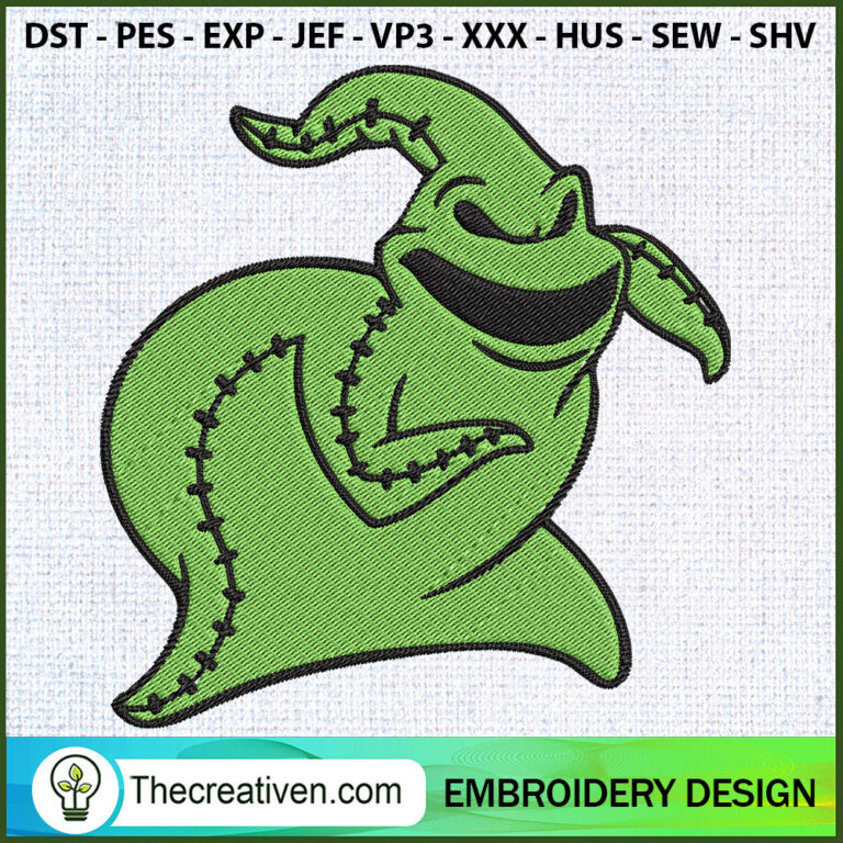 Oogie Boogie Nightmare Before Christmas Embroidery Designs, Halloween ...