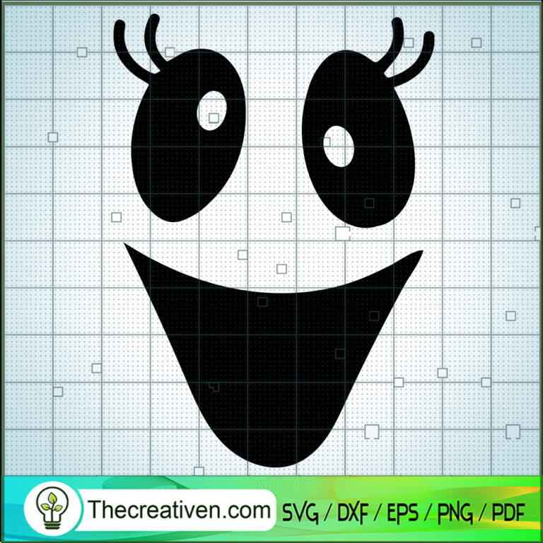 Funny Ghost Face SVG, Funny Halloween SVG, Ghost SVG - Premium ...