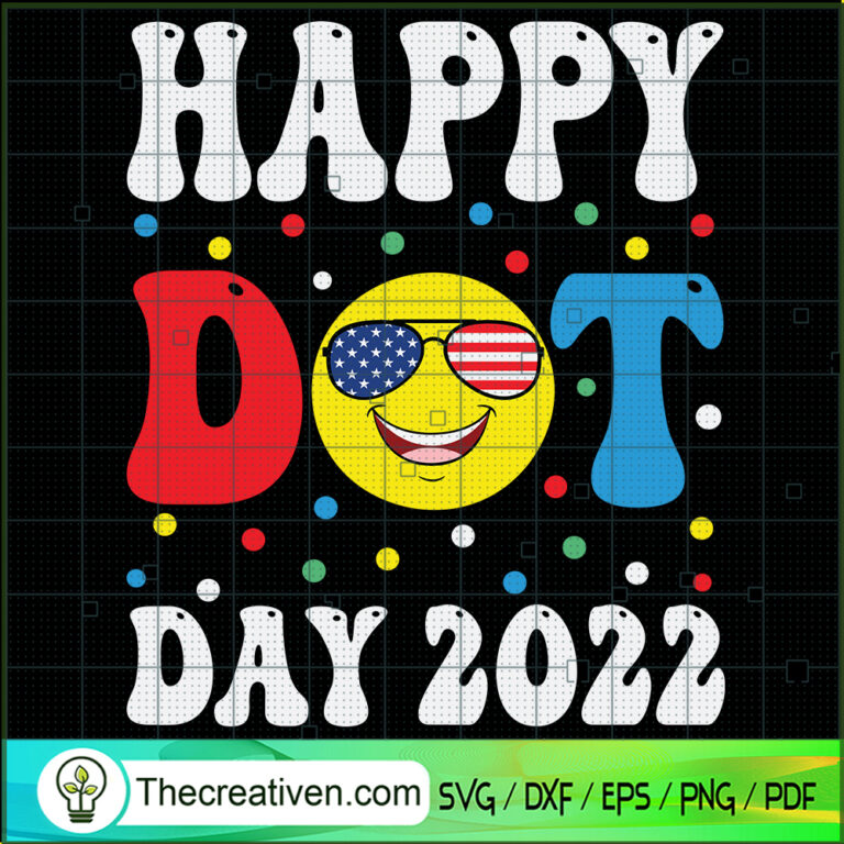 Happy Dot Day 2022 SVG, International Dot Day SVG, Kids Youths Boys SVG ...