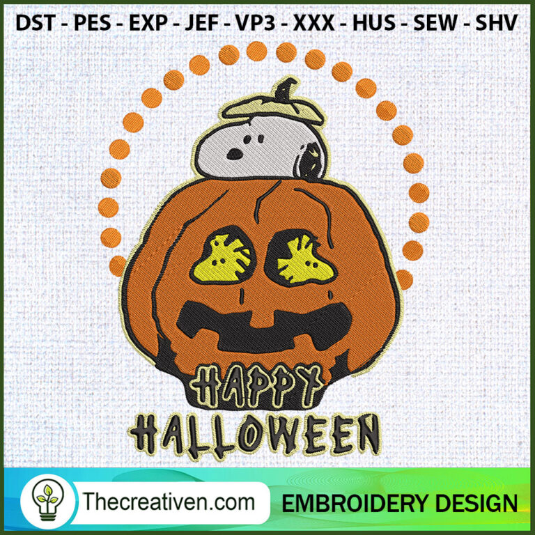 Snoopy Happy Halloween Embroidery Designs, Halloween Machine Embroidery ...