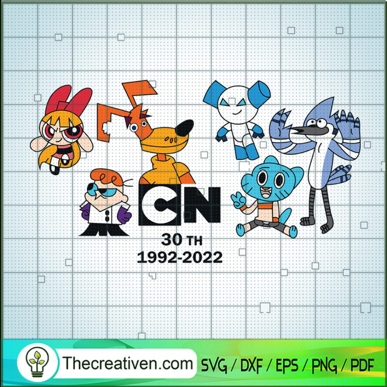 Cartoon Network 30th 1922-2022 SVG, Cartoon Network Studios SVG ...