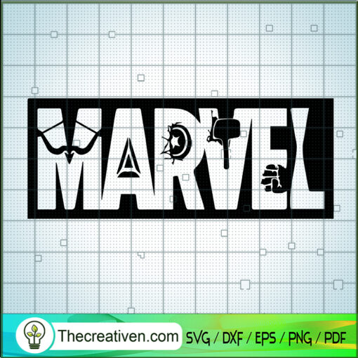 Marvel Logo SVG, Marvel SVG - Premium & Original SVG Cut Files