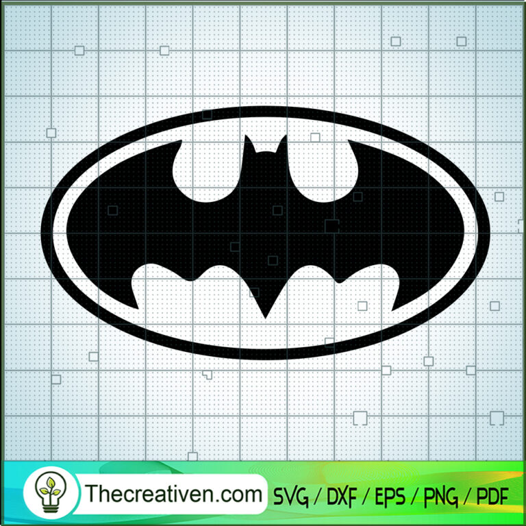 Bat Man Logo SVG, Dc Comics Movie SVG - Premium & Original SVG Cut Files