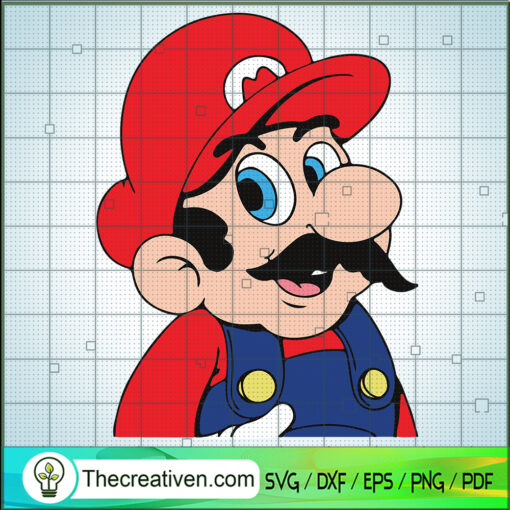 Mario Like SVG, Mario Game SVG - Premium & Original SVG Cut Files