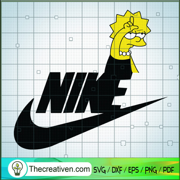 Nike X Lisa SVG, The Simpson SVG, Logo SVG - Premium & Original SVG Cut ...