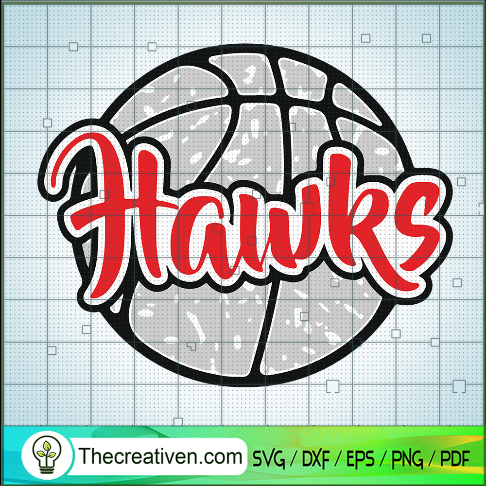 Hawks Basketball SVG, Basketball SVG, Sport SVG - Premium & Original ...